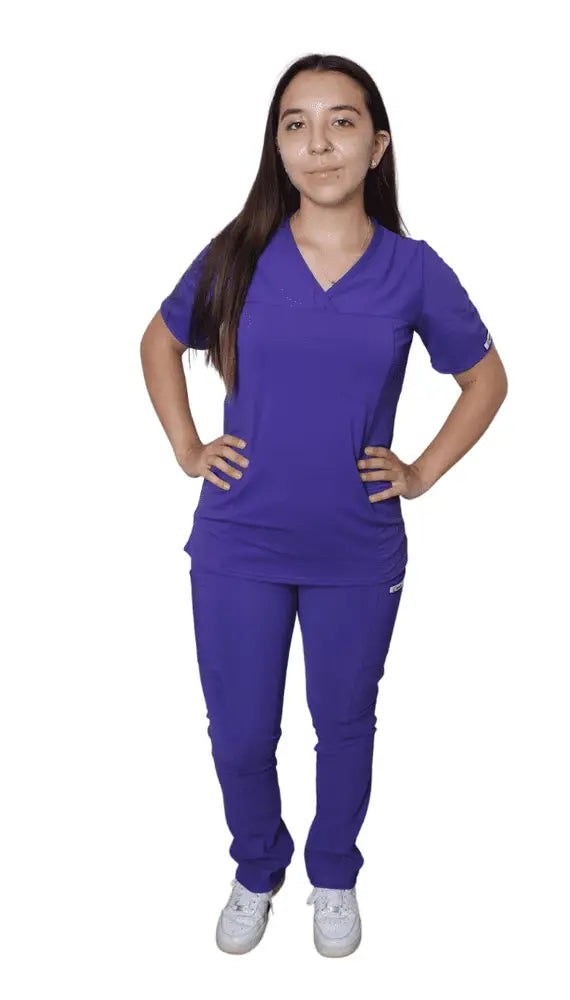 Conjunto Spandex Morado