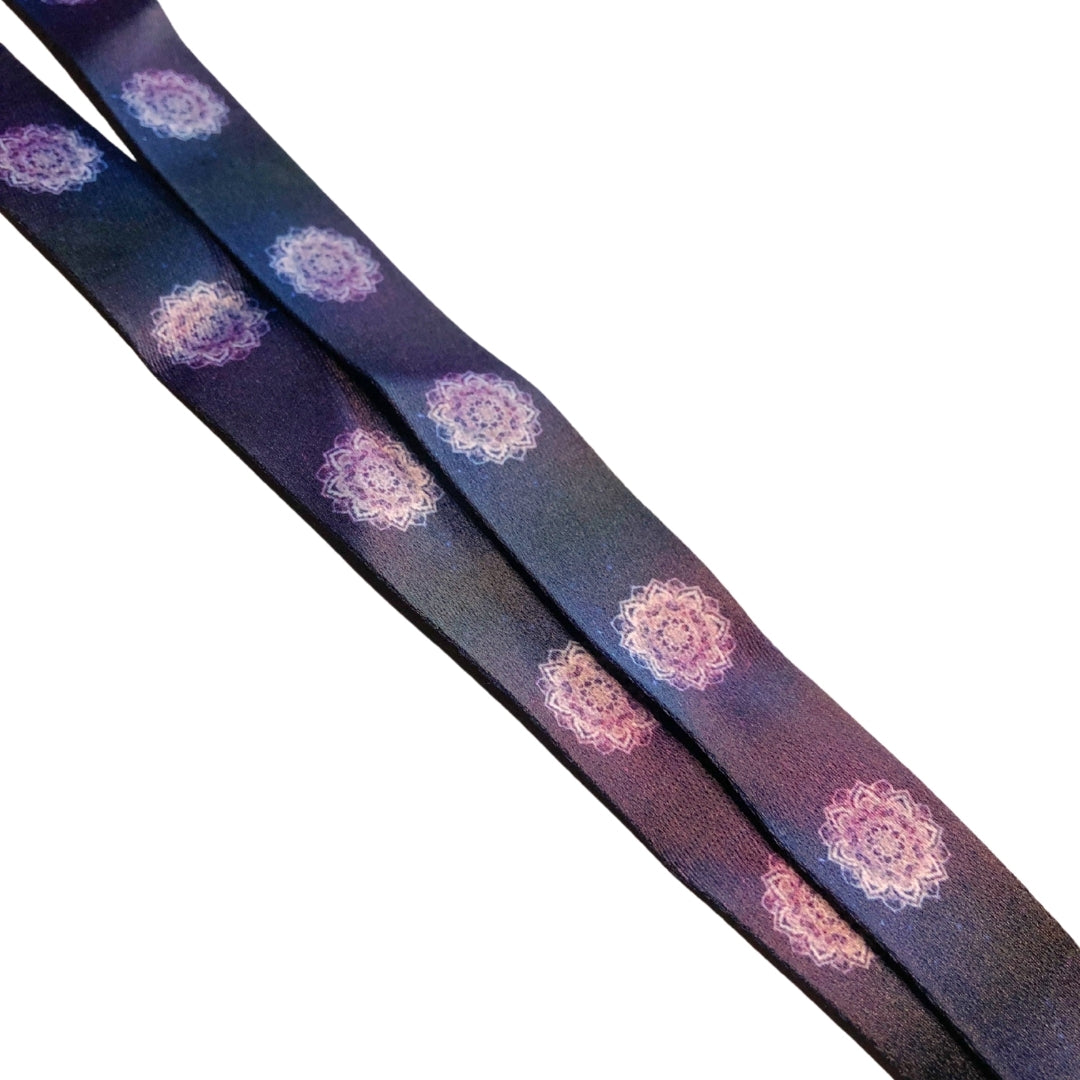 LANYARD FLORES AZUL MARINO LP0802 | Medical Store SpA